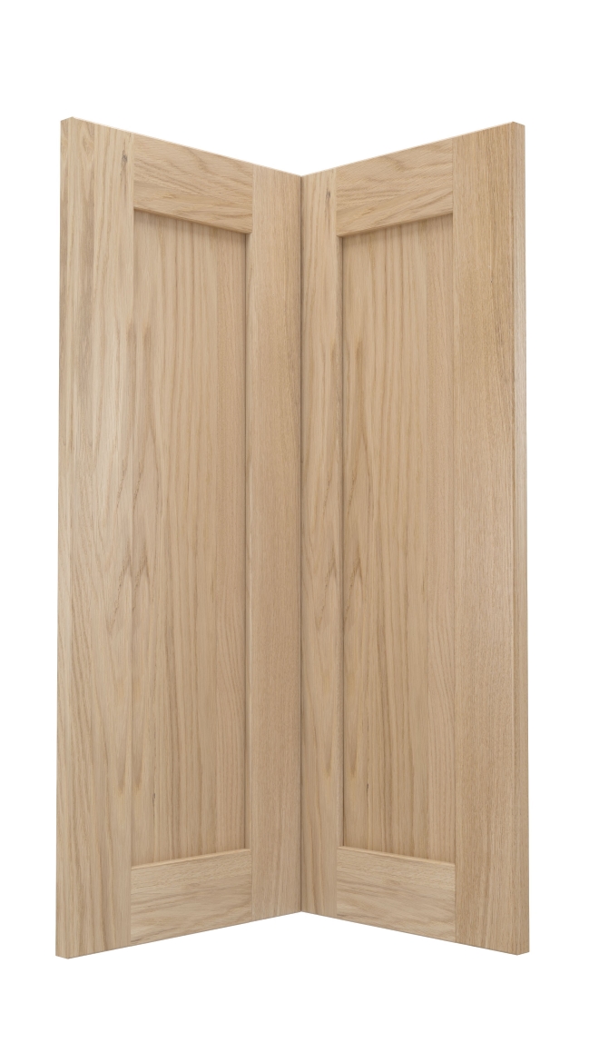 CTSCDS Crathorne Sanded Base Corner Shaker Corner door, H715mm, W315mm ...