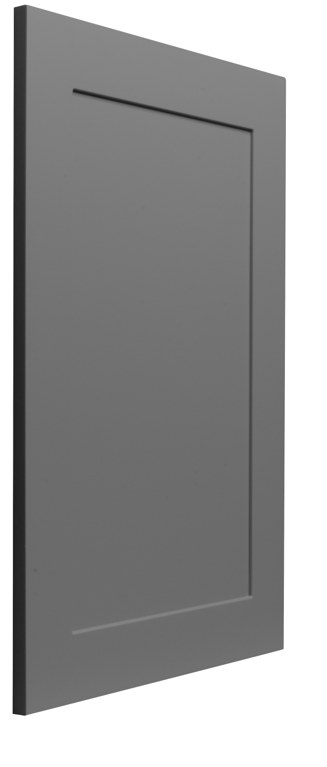 HUU496 Hunton Dust Grey Shaker Door, H490mm, W597mm, D18mm | PWS ...