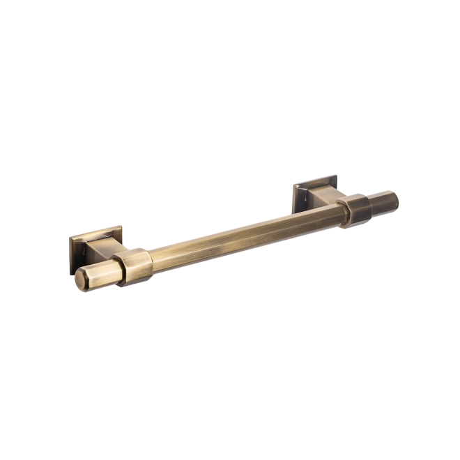 H994.160.BR Bloomfield, octagonal bar handle, 160mm, antique bronze ...