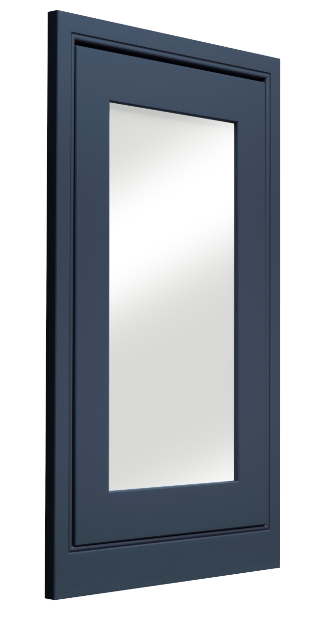 YBGDS770X400 Clarendon Hartforth Blue Glazed Shaker Corner door set ...