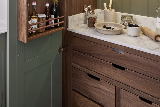 IDI450/1000SBNT Internal In-frame Dovetail drawer with spacers, 450mm ...