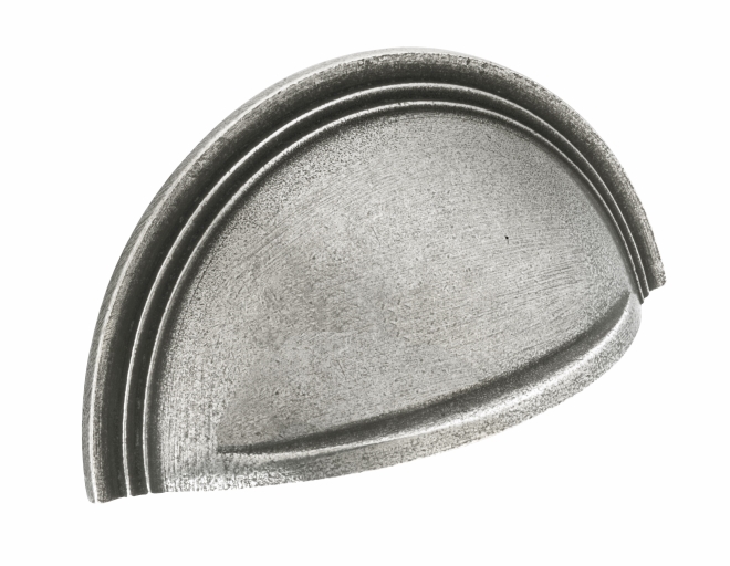 H1111.64.PE Cromwell Cup Handle, Raw Pewter , (64mm hole centre) | PWS ...