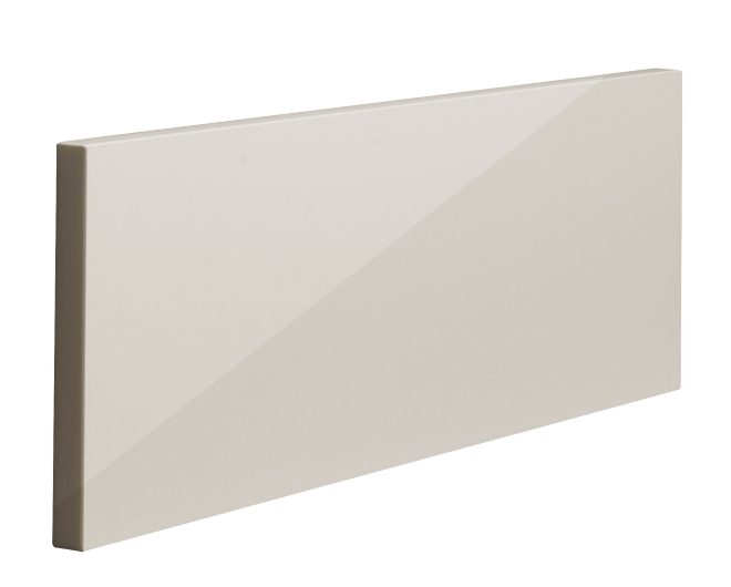 PJ116 Porter Gloss Taupe Grey Slab Drawer front, H115mm, W597mm, D18mm ...