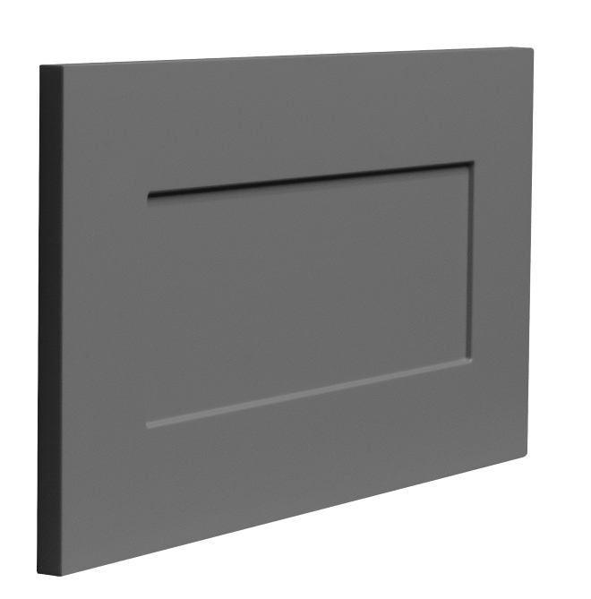 HUU215X997 Hunton Dust Grey Slab Drawer front, H215mm, W997mm, D18mm ...