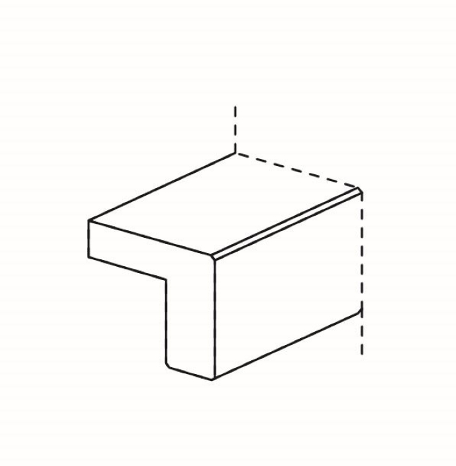 CTVL30 Crathorne Dove Grey L-Shape Light Pelmet, 50x3050x60mm | PWS ...