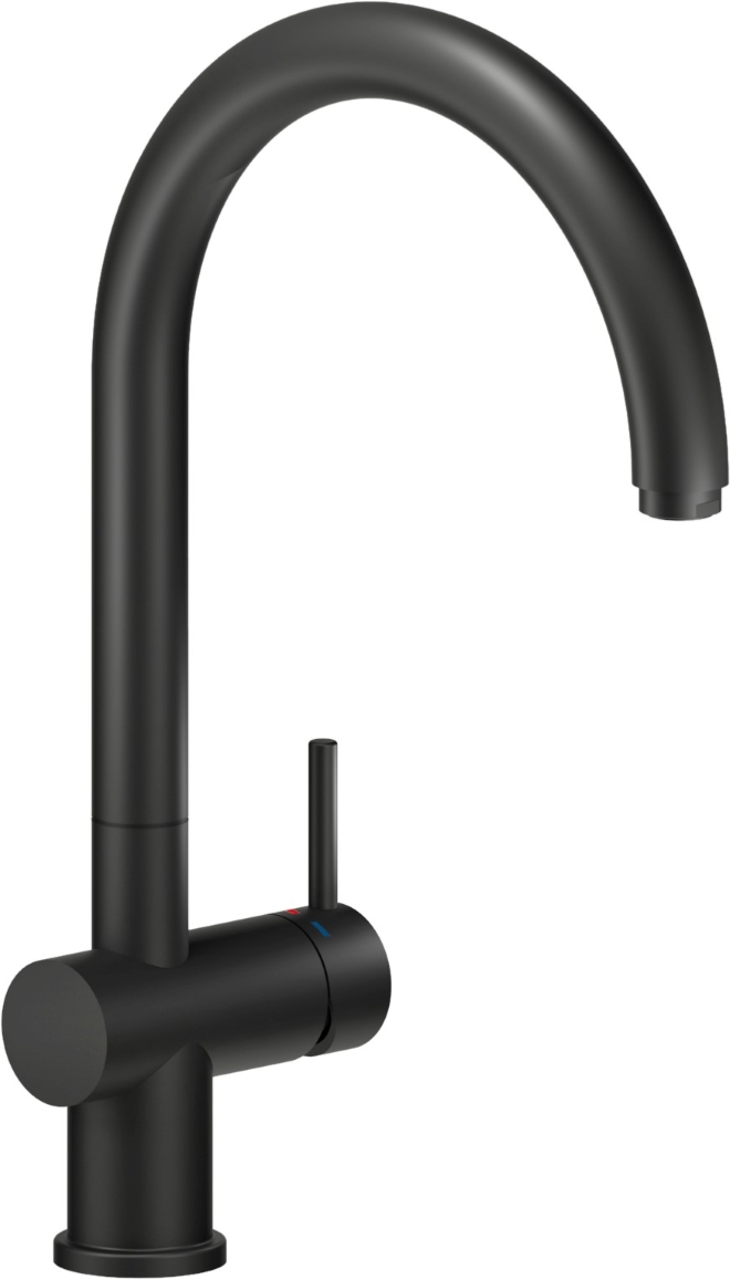 BARR00233BM Live J spout tap, Matt Black | PWS Distributors Ltd - UK ...