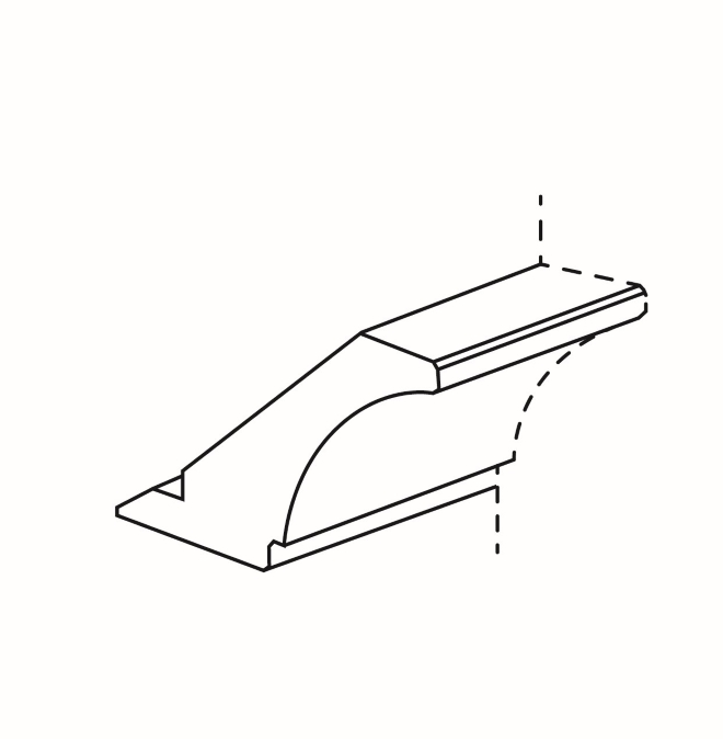CTSC30 Crathorne Sanded Cornice, 3030x108x70mm | PWS Distributors Ltd ...