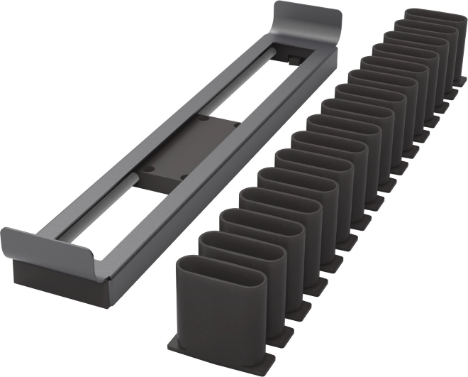 KWSMPOBTI Side Mounted Belt / Tie Pull-Out with spacer, 67 x 450 x 72mm ...