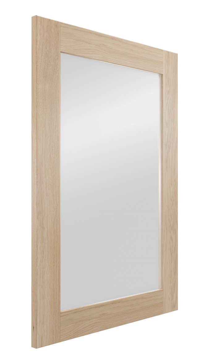 CTS895CGNC Crathorne Sanded Glazed Shaker Door, H895mm, W497mm, D20mm ...