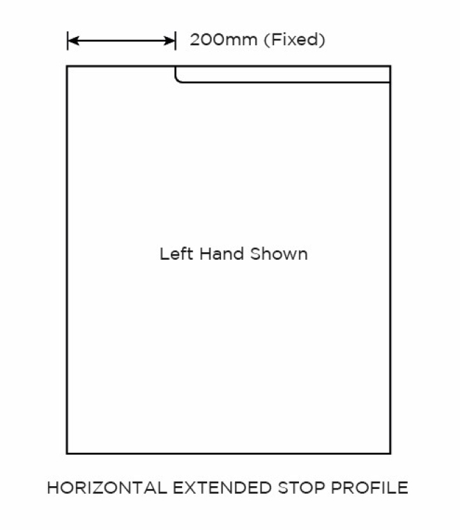 RQ139X1197HEL Remo Bespoke JPull Drawer front, H139mm, W1197mm, D22mm ...