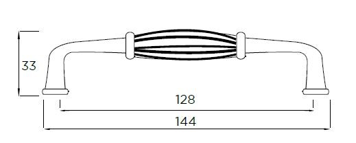 H351.128.AP ***D handle, 128mm, die-cast, antiqued pewter effect | PWS ...