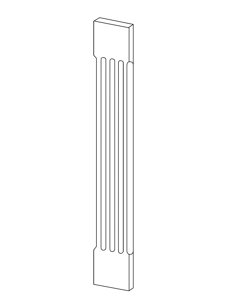 STBCPI885 Stanhope Price Band 2, Classic Pilaster, 885x100x18mm | PWS ...